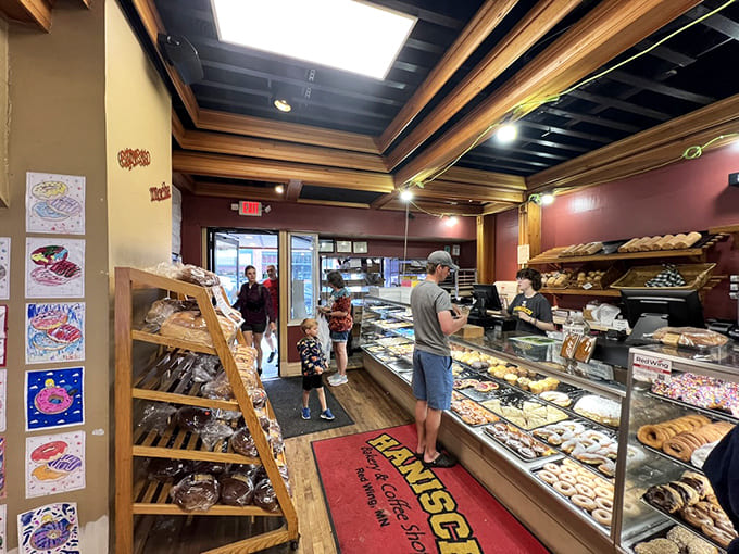 Step inside and prepare for sensory overload in the best possible way, with display cases full of pastries that look like they were styled for a magazine shoot.