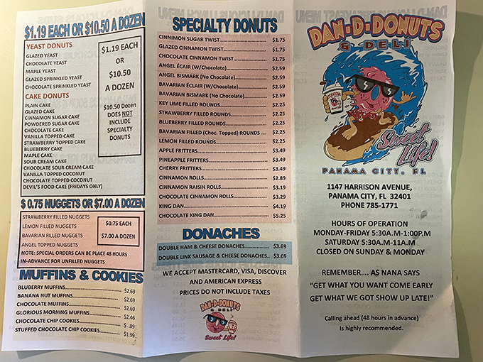 A menu that reads like a love letter to carbohydrates &ndash; where decisions become deliciously difficult and calories don't count before noon.