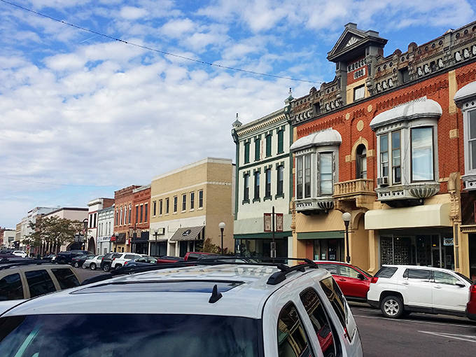 Downtown New Ulm showcases stunning architectural details that tell stories of German craftsmanship and Midwestern pride.