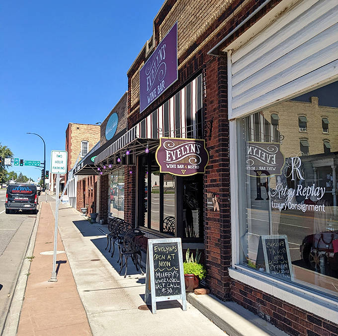 Downtown Buffalo welcomes visitors with its charming storefronts and small-town atmosphere &ndash; the perfect setting for a day of treasure hunting.