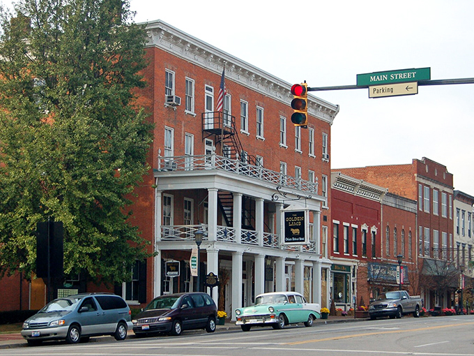 Main Street beckons with brick facades and vintage charm, where modern life slows to a deliciously manageable pace.