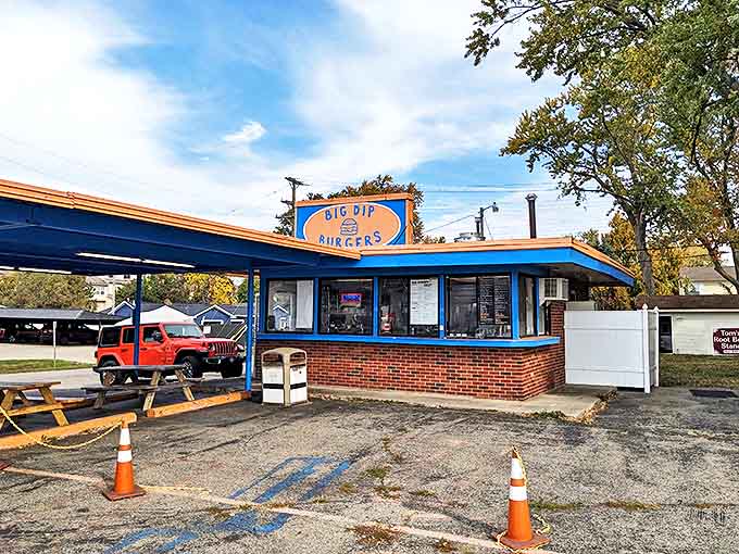 Under clear Michigan skies, this roadside gem invites you to pull over and discover why locals whisper about it with reverence.