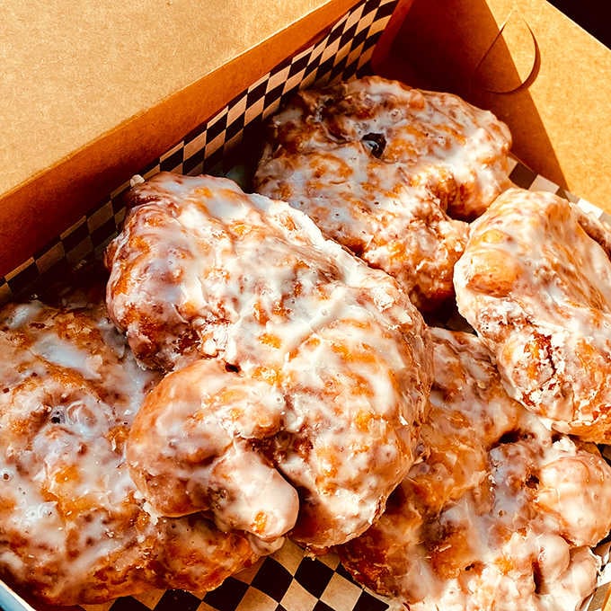 These apple fritters aren't just pastries &ndash; they're edible monuments that make other fritters hang their heads in shame.