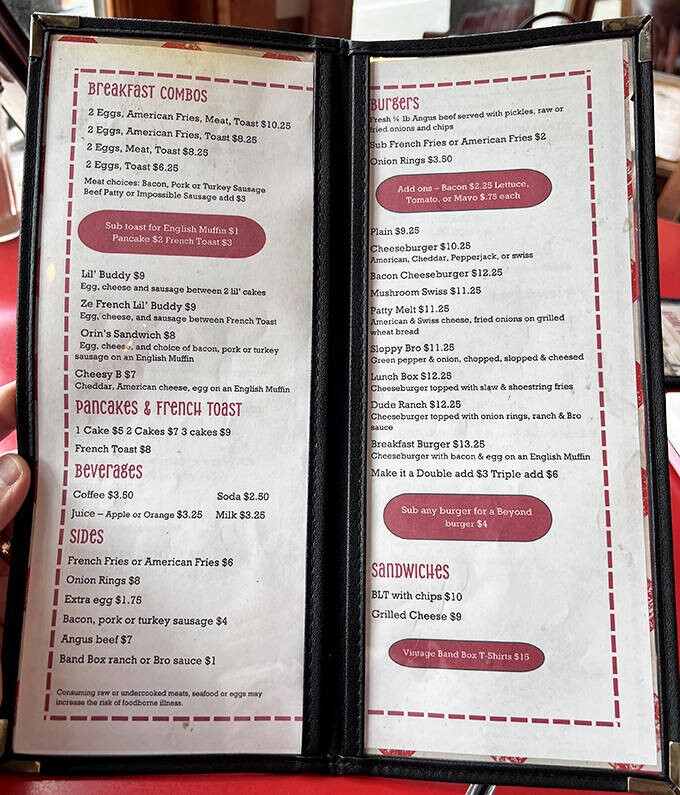 The menu tells you everything you need to know &ndash; straightforward American classics executed with the confidence that comes from decades of perfecting each dish.