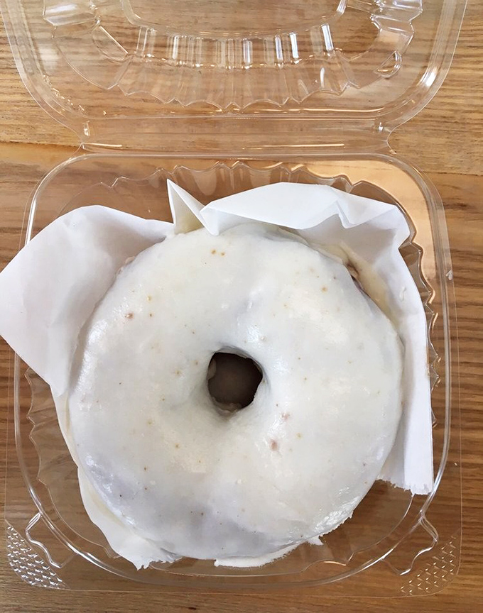 The classic Brown Butter donut &ndash; deceptively simple in appearance, yet complex in flavor with its nutty undertones and perfect glaze.