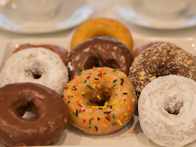 These perfect cake donuts showcase the ideal balance of crisp exterior and tender interior that keeps fans coming back.