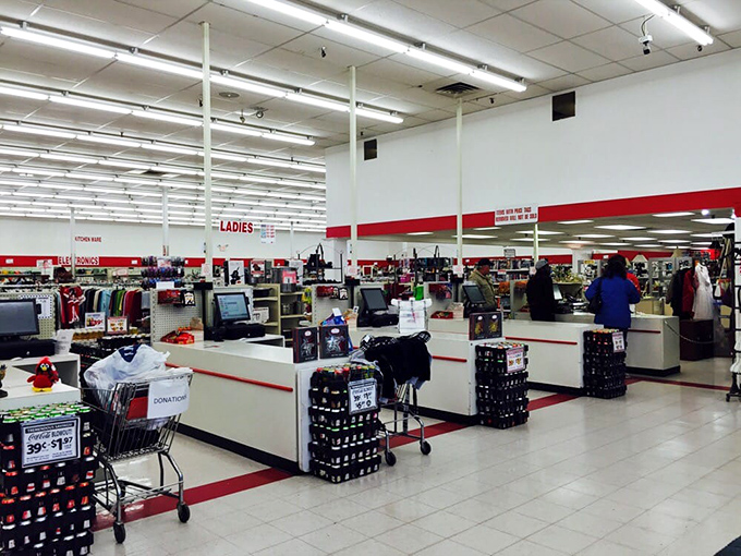 The checkout counter where dreams are tallied and bargains are confirmed, proving that retail therapy doesn't require a trust fund.