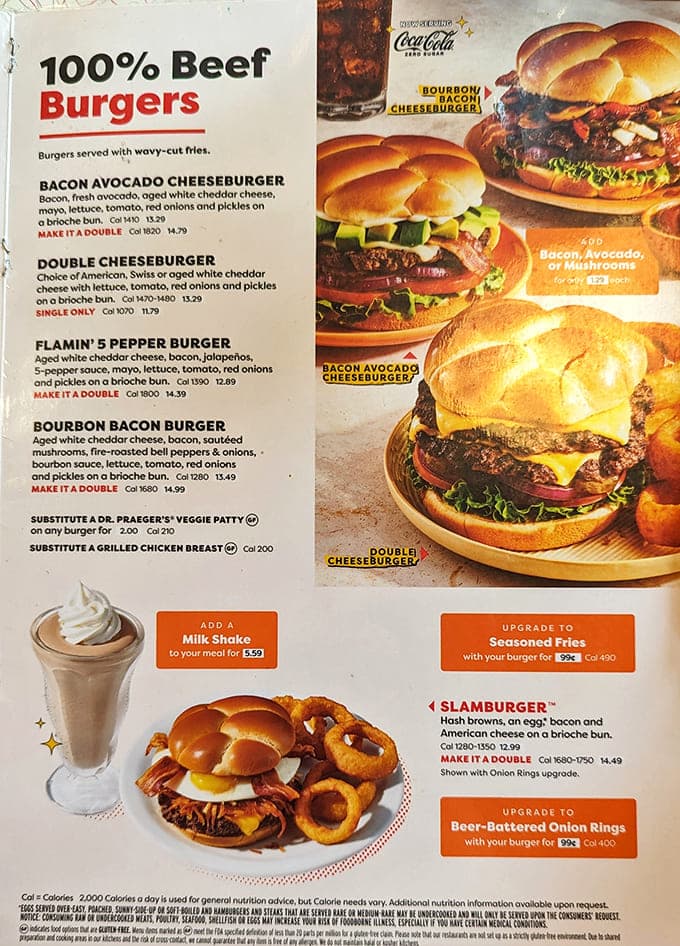 The burger menu reads like a love letter to beef lovers &ndash; no pretentious ingredients, just honest-to-goodness American classics done right.