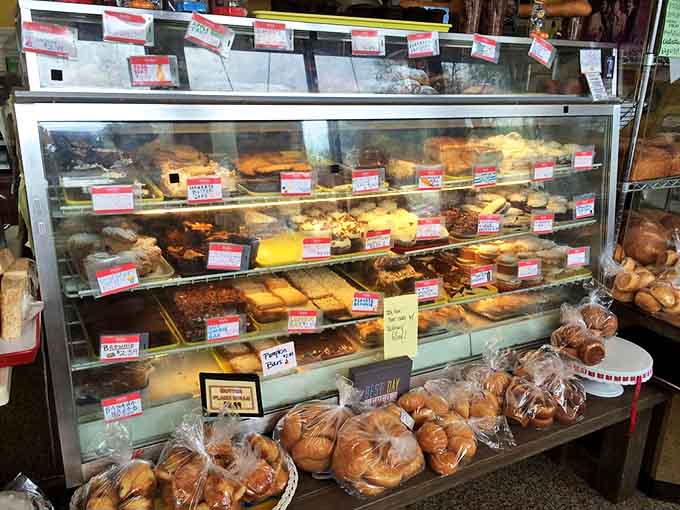 The pastry case &ndash; where indecision becomes an art form and "I'll take one of each" becomes tempting logic.