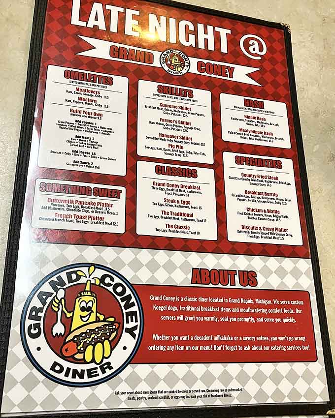 Late night cravings meet their match with a menu that reads like a comfort food love letter to your stomach.