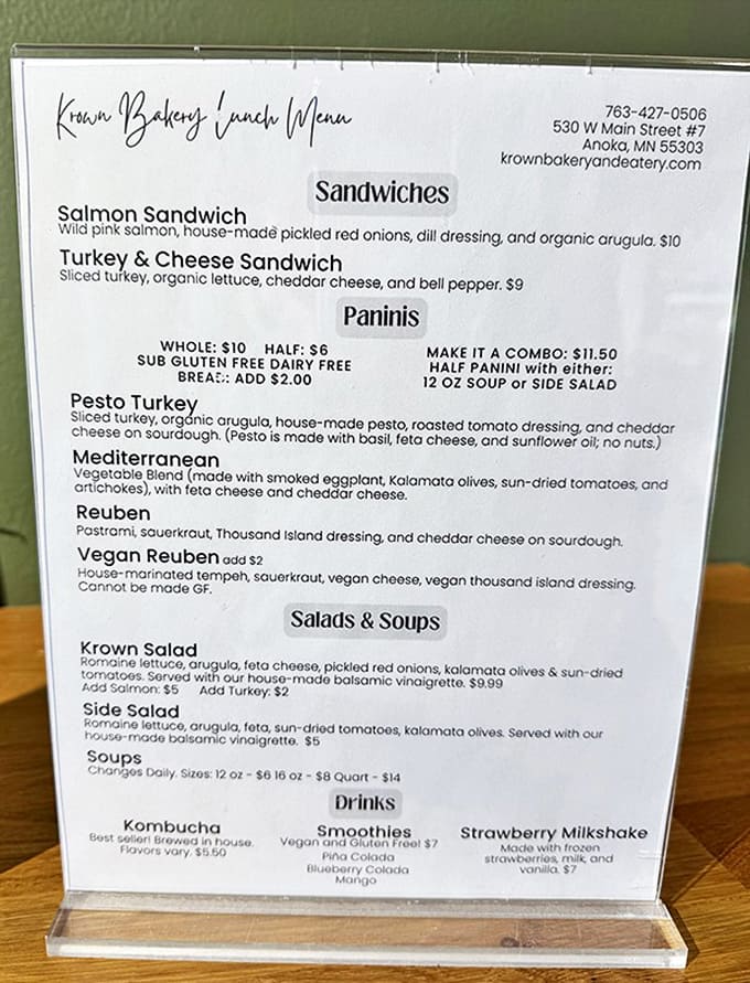 The lunch menu reads like a love letter to fresh ingredients &ndash; that wild salmon sandwich might change your life.