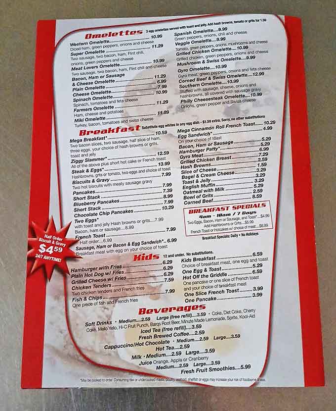 This menu offers more delicious decisions than you'll know what to do with, from breakfast to dinner and everything in between.