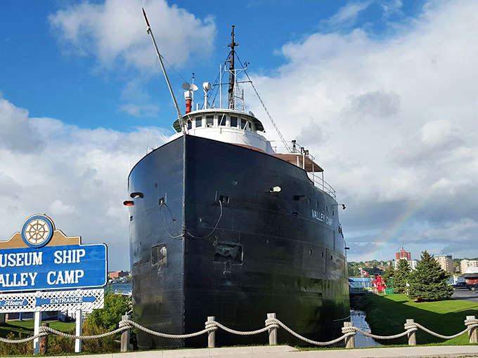 Museum Ship Valley Camp: This retired freighter now serves as a floating time capsule, offering visitors a chance to experience Great Lakes maritime history firsthand.