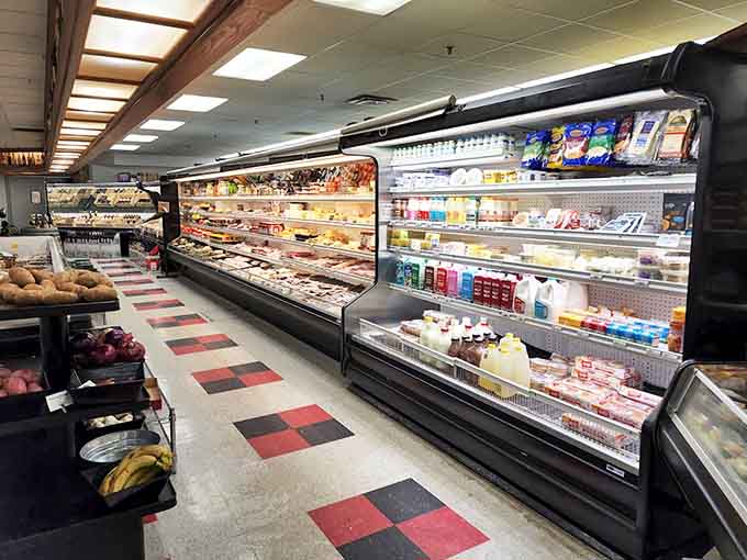 The heart of the market reveals itself with clear signage directing hungry explorers to departments that promise delicious discoveries around every corner.