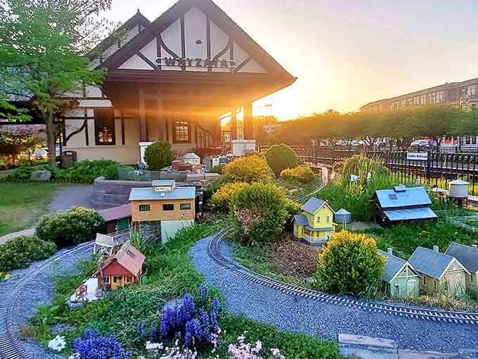 The Panoway on Wayzata Bay features a miniature train village where adults become more fascinated than the children they're supposedly entertaining.