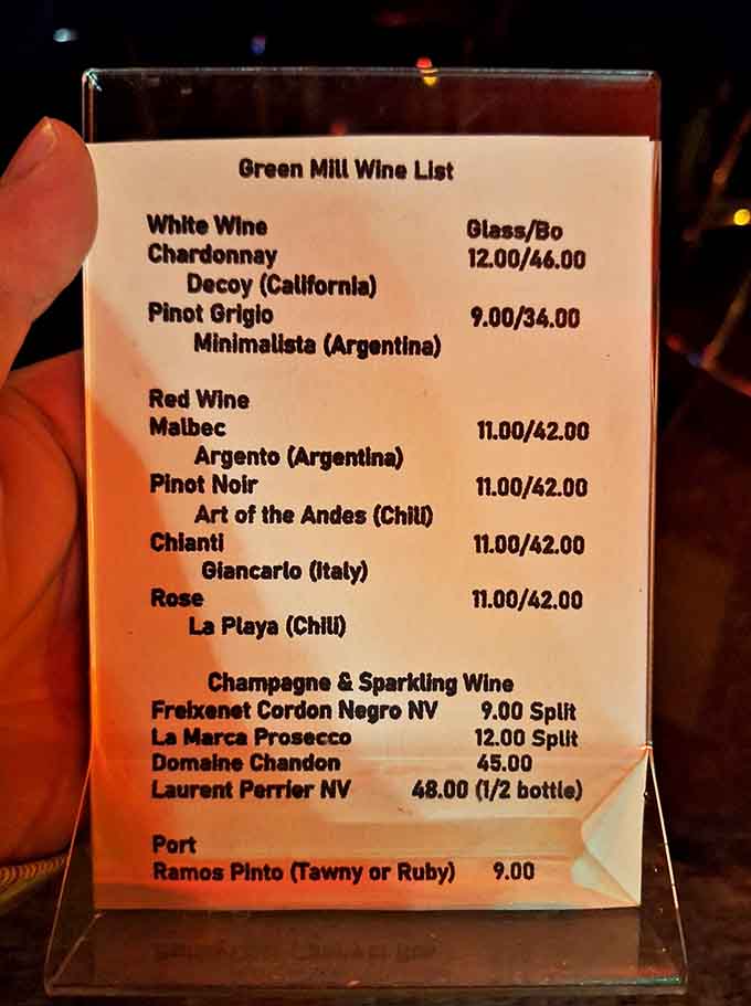 No fancy mixology needed here &ndash; just classic wines and spirits that would make your grandparents nod with approval.