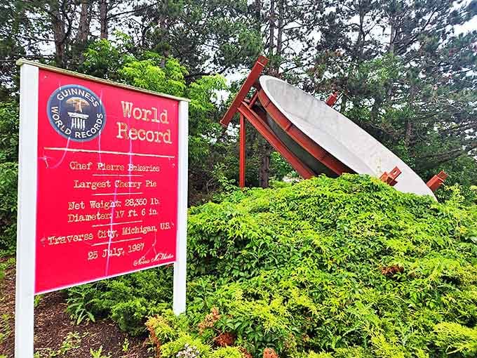The Guinness World Record sign proudly proclaims what we can all see&mdash;this is no ordinary baking implement.