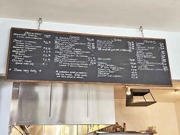 The breakfast menu reads like a love letter to morning indulgence &ndash; where "Hangover Helper" isn't just a cute name, it's a solemn promise.