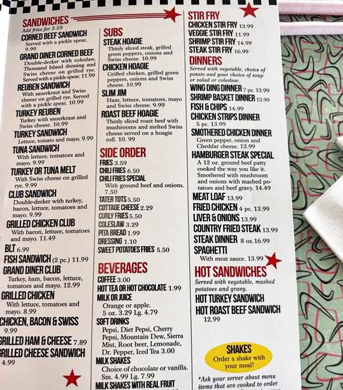 A greatest hits album of American comfort food classics, where breakfast is served all day because pancakes shouldn't have a curfew.