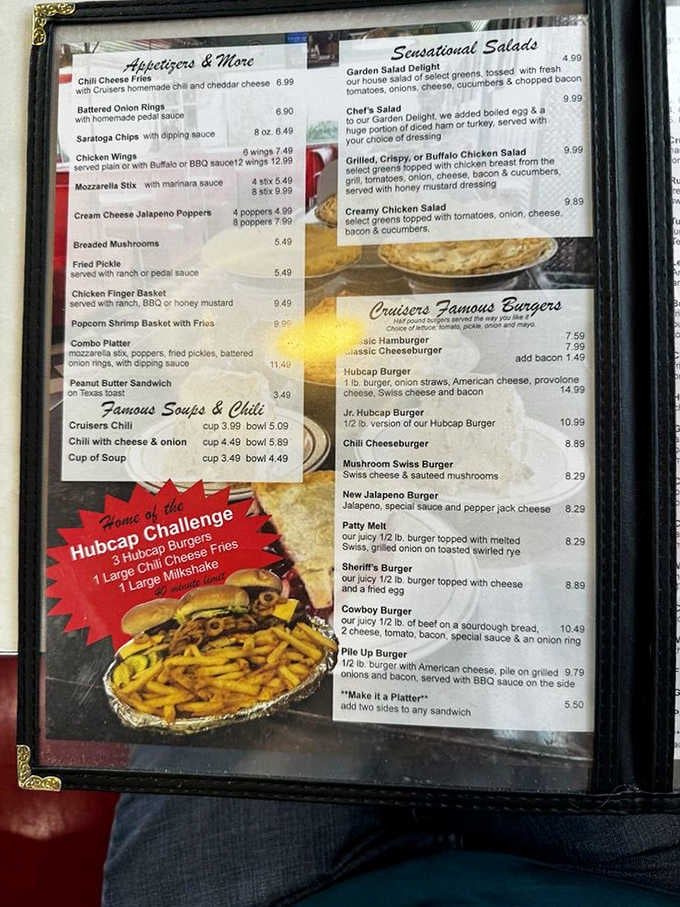 The menu reads like a greatest hits album of American comfort food, with burgers and shakes taking center stage.