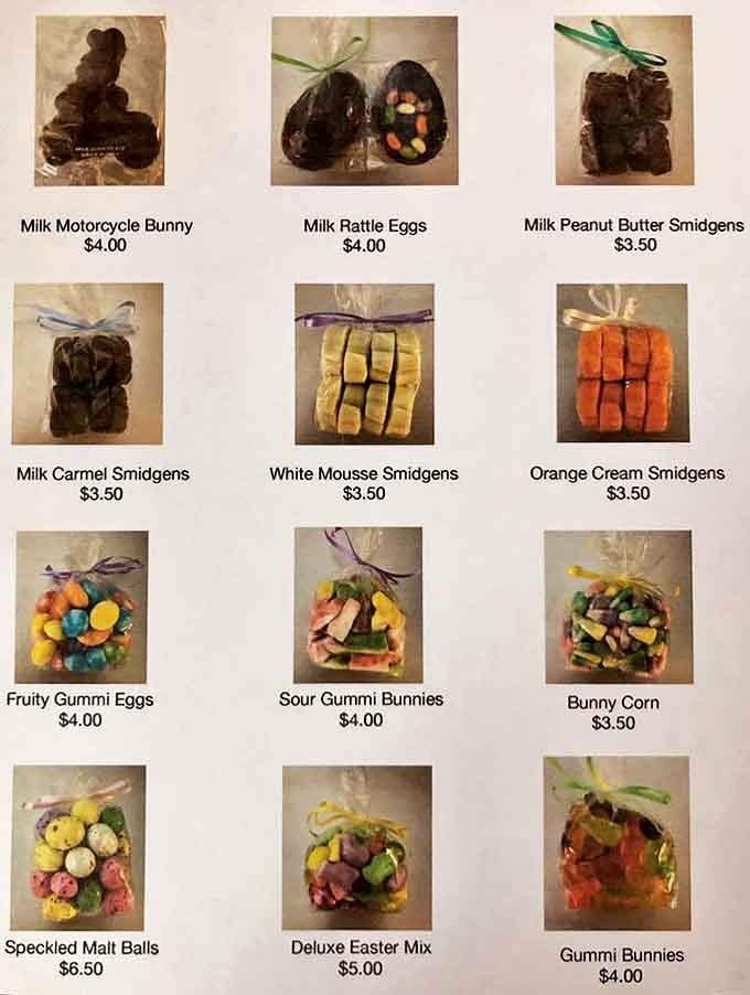 From chocolate motorcycle bunnies to gummi eggs, Fabiano's seasonal treats transform ordinary holidays into extraordinary celebrations of sweetness and whimsy.