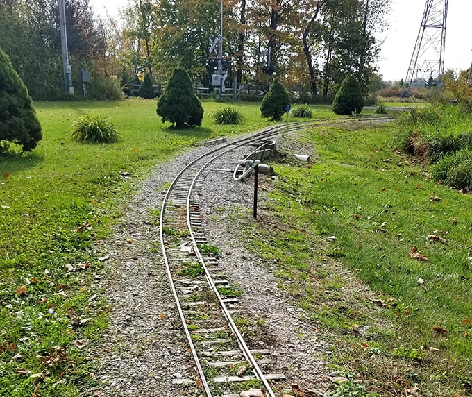 Tiny tracks with mighty purpose wind through the landscape, promising adventures measured in smiles rather than miles.