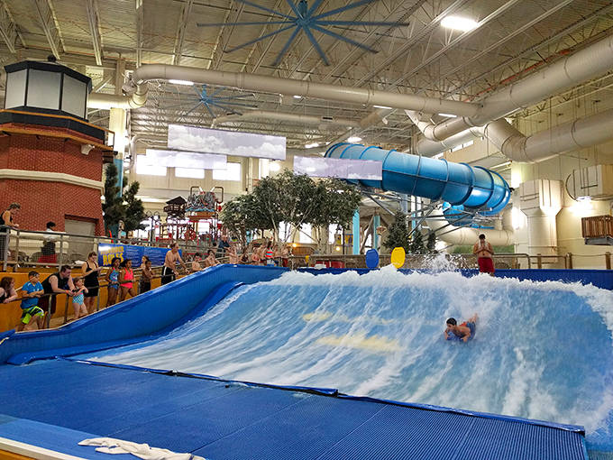 Catch a wave without the shark anxiety on this indoor surf simulator &ndash; Minnesota's answer to Malibu, minus the sunburn.