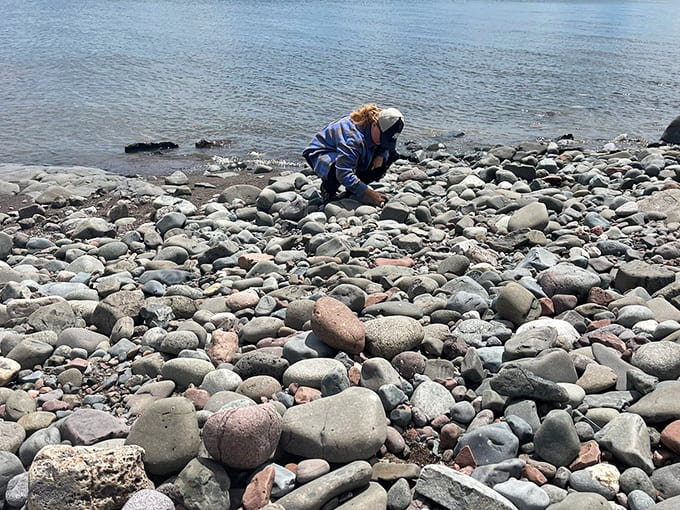 Treasure hunters paradise! Spend hours searching for Lake Superior agates among these perfectly tumbled stones.