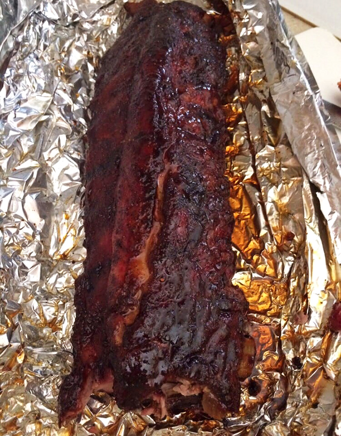 This isn't just brisket—it's meat poetry with a smoke ring so perfect it belongs in a museum of barbecue excellence.