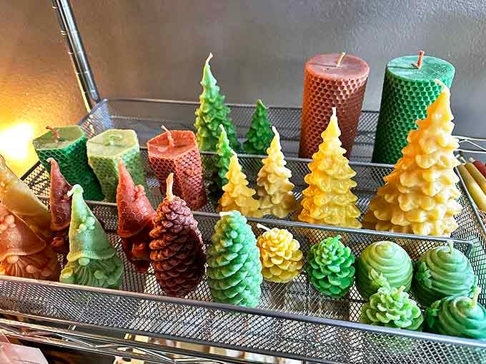 These aren't just candles &ndash; they're tiny Michigan forest sculptures that happen to smell heavenly when lit. Pine cones never looked so appetizing!