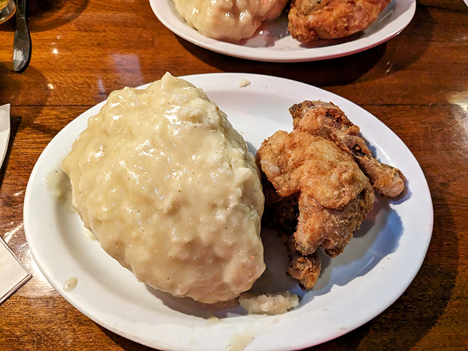 Saturday's special chicken and dumplings would make any grandmother proud &ndash; fall-off-the-bone tender meat nestled alongside pillowy dumplings in gravy worth drinking straight from the bowl.