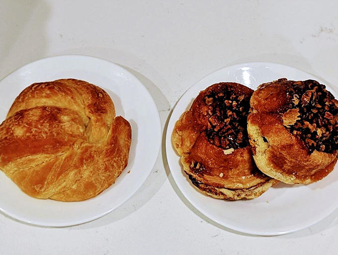Buttery croissants and pecan rolls sit side by side &ndash; one delicately flaky, the other gloriously sticky &ndash; breakfast's perfect power couple.