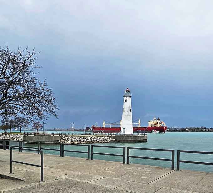 This charming lighthouse might be smaller than its Great Lakes cousins, but it stands just as proud, guiding visitors along Detroit's revitalized shoreline.