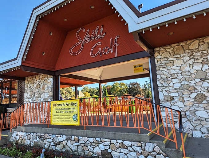 The gateway to putting paradise &ndash; where "Skill Golf" isn't just a name, it's a delightful challenge thrown at your feet.