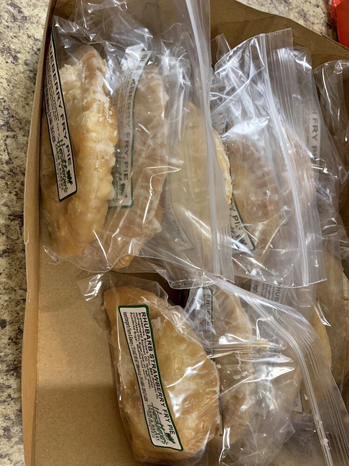 Fried pies wrapped and ready for their close-up, each one a portable package of joy that fits perfectly in your hand and your heart.