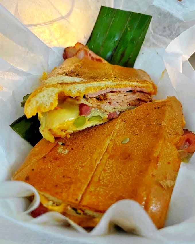 Architecture in sandwich form&mdash;layers of succulent pork, ham, and melty cheese create a handheld masterpiece that makes other sandwiches jealous.