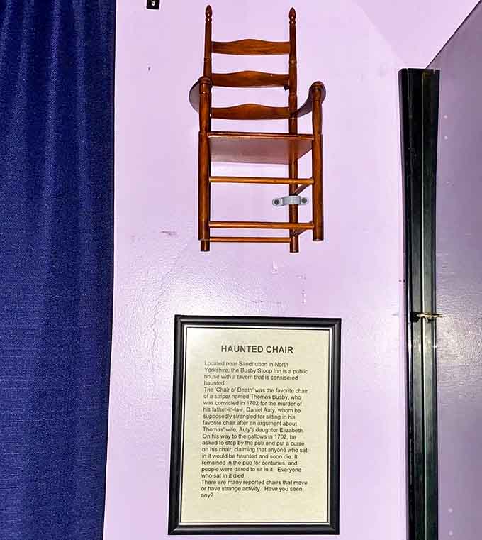 This seemingly ordinary wooden chair from a Yorkshire pub carries an extraordinary curse &ndash; would you dare take a seat?