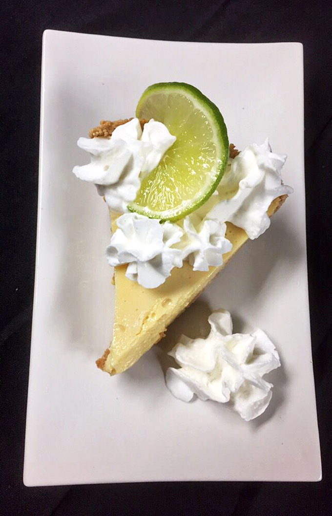 The perfect marriage of tart and sweet, this slice of Florida heaven features a buttery graham crust and cloud-like whipped cream.