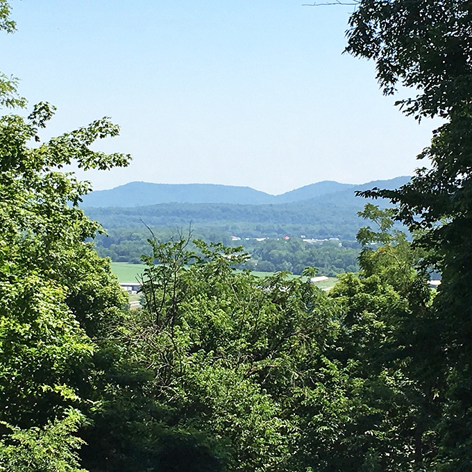 Mountain views that prove Ohio has more topography than people give it credit for, take that, flat-state stereotypes.
