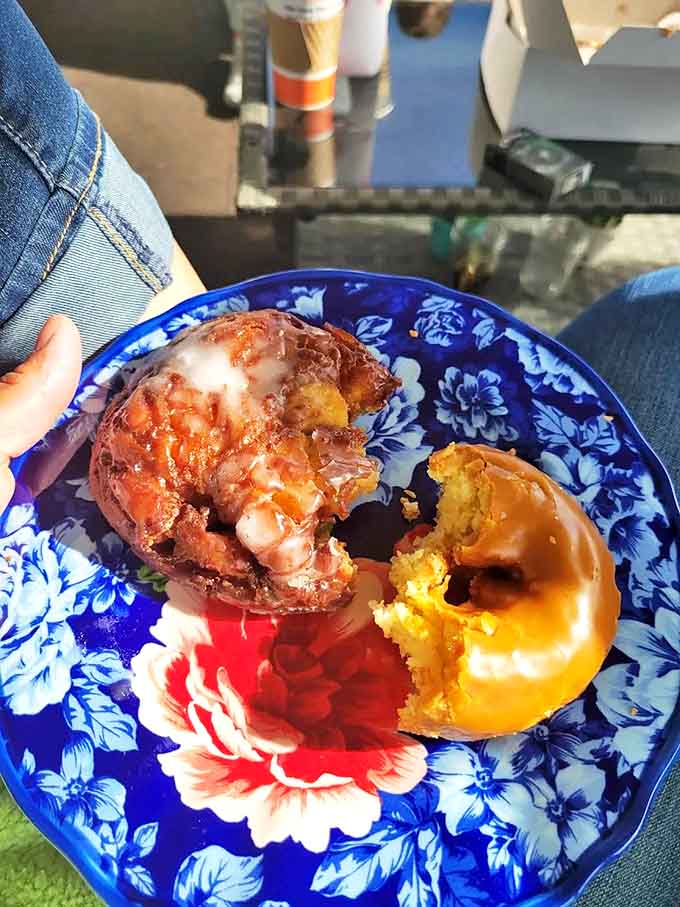 That moment when you realize one bite just changed your entire donut worldview forever.