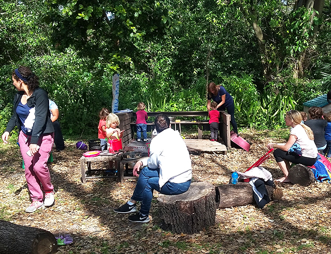 Childhood unplugged &ndash; these kids are experiencing the original version of interactive entertainment, complete with dirt, sticks, and unlimited imagination.