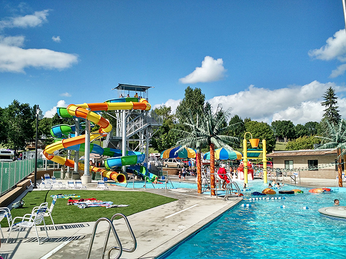 Where Minnesota's lakes get a run for their money. This aquatic playground transforms ordinary Tuesday afternoons into the stuff of childhood legend.