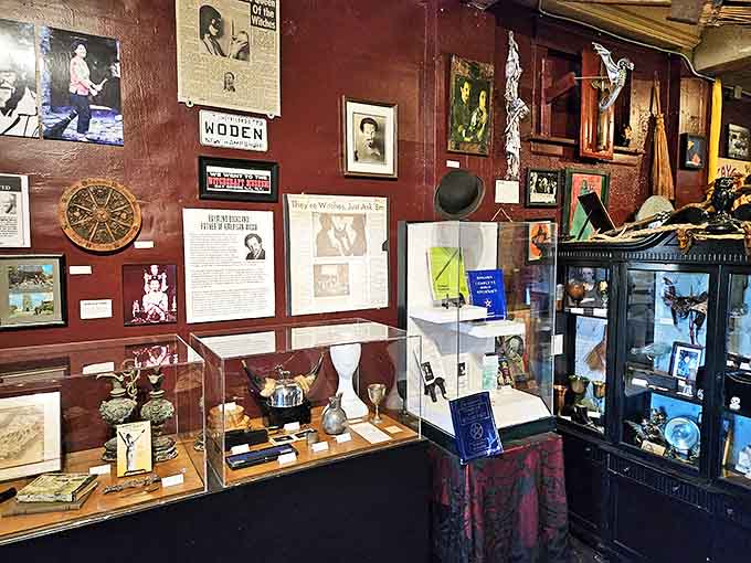 History comes alive through carefully preserved relics &ndash; not just museum pieces, but tools once wielded by practicing witches.