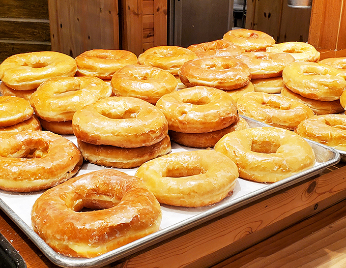 These glazed donuts aren't just breakfast, they're an event. One bite and you'll understand why people drive for hours just to experience them.