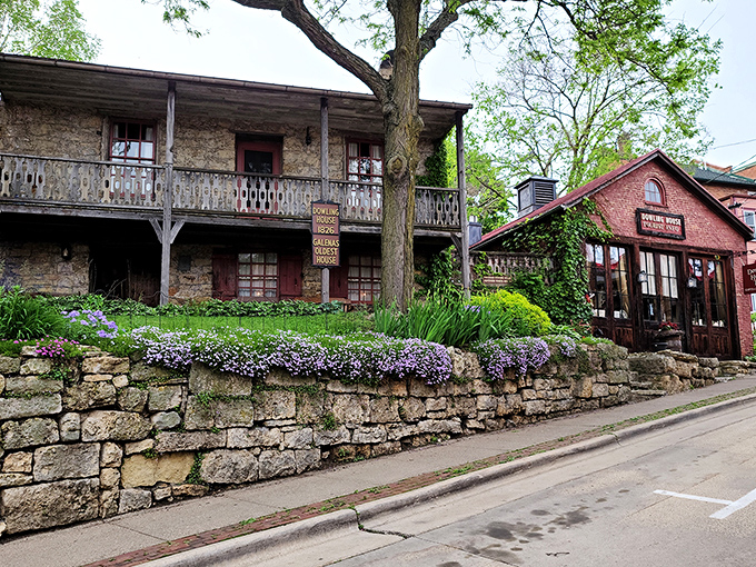 Colorful awnings and inviting storefronts beckon shoppers into a retail experience that big-box stores could never replicate.
