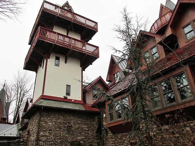 This tower isn't compensating for anything – it's genuinely magnificent, with a spiral staircase that's worth the climb.