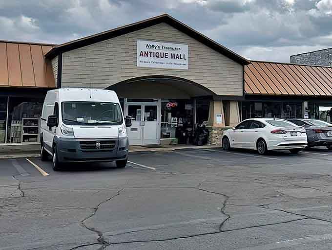 Wally's Treasures might look unassuming from the outside, but inside awaits a labyrinth of collectibles that could keep you browsing for hours.