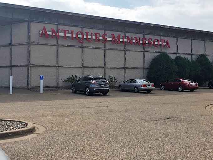 Visit Antiques Minnesota during the day to hunt for unique treasures and one-of-a-kind collectibles in a friendly, spacious setting.