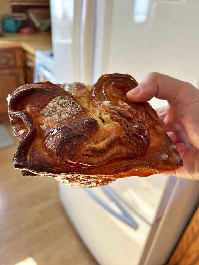 The American Tea Cake sits regally, challenging fancy desserts everywhere with its "I woke up like this" perfection.