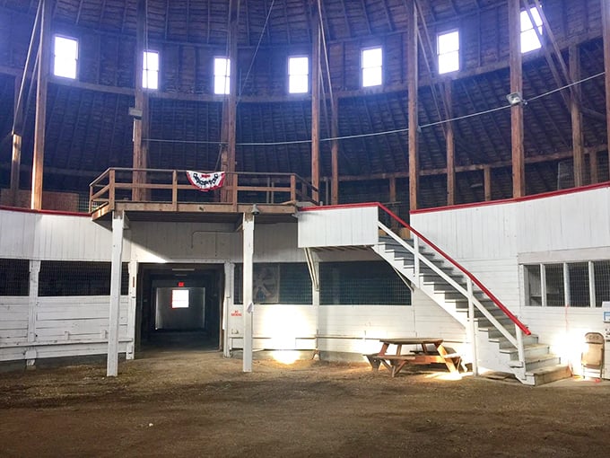 Walking through the interior reveals the genius of circular design &ndash; no corners to get lost in, just continuous flow.